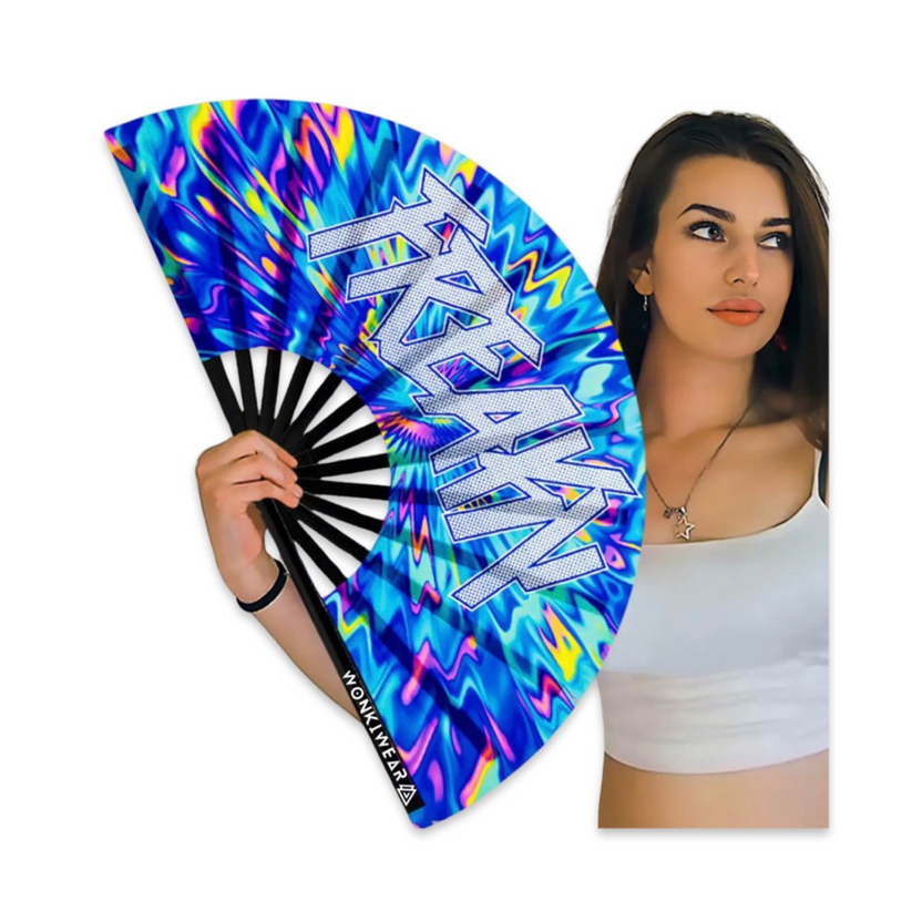 XL Festival Fan - UV Reactive, Freaky | WonkiWear